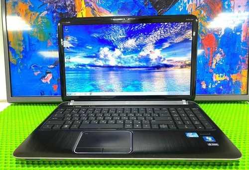 Ноутбук HP для работы и учебы Core i7/SSD