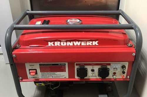 Пр291) Бензиновый генератор Kronwerk lk3500