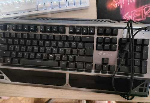 Игровая механическая клавиатура оклик hammer 980G