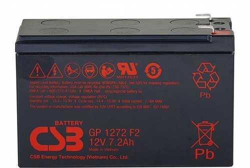 Батарея ибп CSB GP 1272 F2 (12V / 7.2Ah)