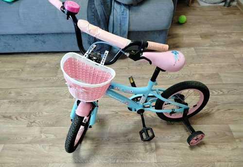 Детский велосипед для девочки kreiss 14
