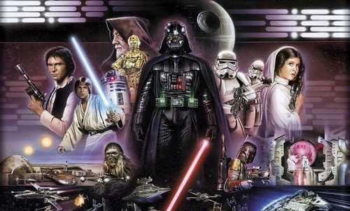Фотообои Komar star wars Darth Vader Collage