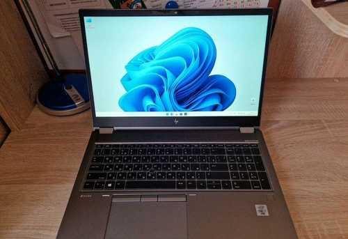 Ноутбук hp zbook fury 15 g7