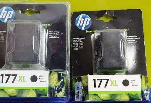 Картридж hp 177 XL зелёный цвет