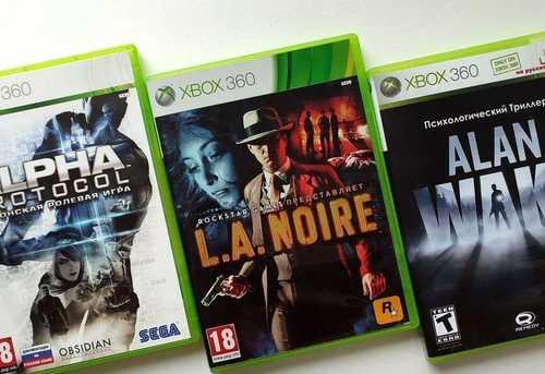 Alan Wake/ L.A.Noire/ Alpha Protocol Xbox 360