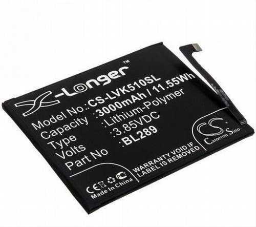 Аккумулятор CS-lvk510sl для Lenovo K5 Play, L38021