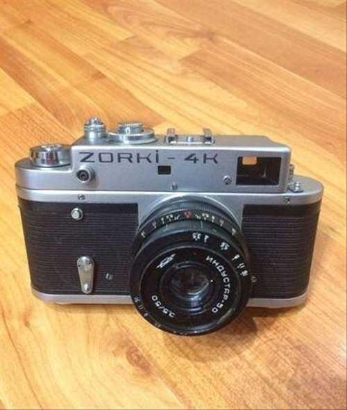 Плёночный фотоаппарат Zorki-4K made IN ussr