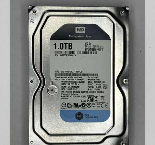 HDD WD1002F9YZ Enterprise-class 1Tb