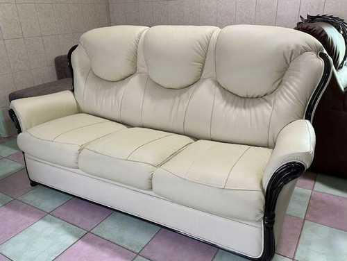 Итальянский кожаный диван кровать, Alberto Nieri