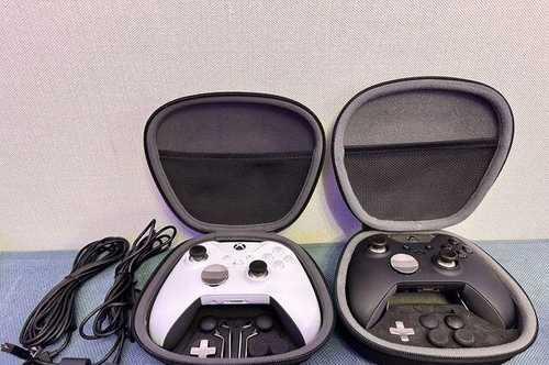 Xbox Elite Controller 1 Черный/Белый Оригинал