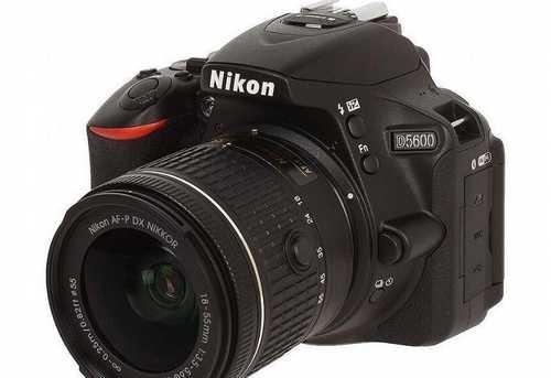 Фотоаппарат Nikon D5600 Kit 18-55 новый