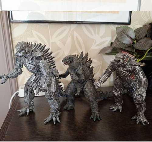 Фигурки Godzilla 3шт