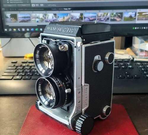 Плёночный фотоаппарат Mamiya C220 + 80/2.8