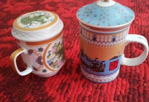 Чайники и кружки для заваривания чая