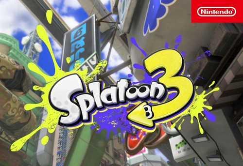 Игра Splatoon 3 на Nintendo Switch