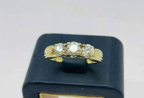Золотое кольцо Бриллиант 585