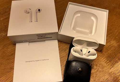AirPods 2 with Wireless Charging Case mrxj2