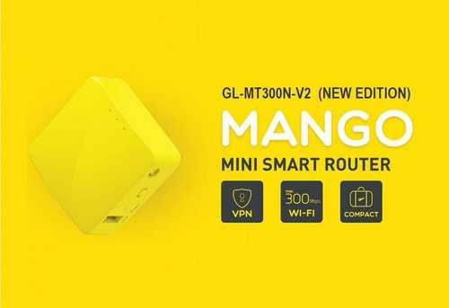 OpenWrt Wi-Fi роутер GL.iNet GL-MT300N-V2 Mango