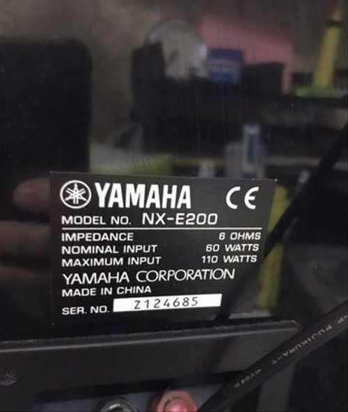 Акустика колонки Yamaha NX E-200
