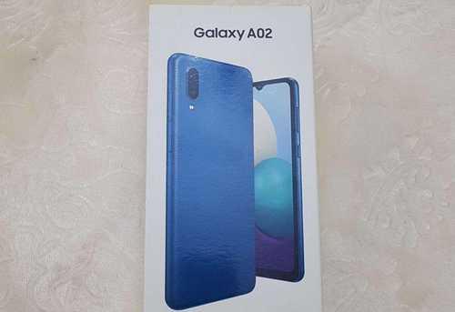 Коробка от телефона Samsung Galaxy A02