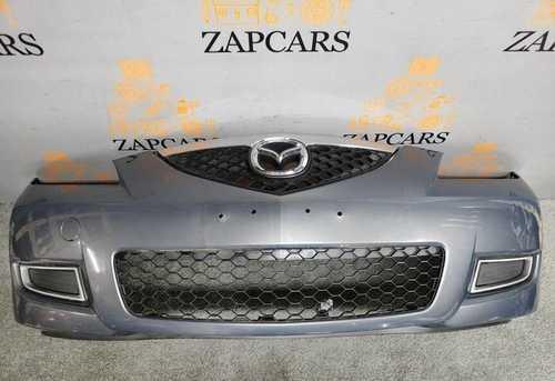 Бампер передний Mazda 3 BK седан рест