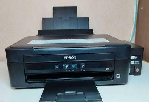 Принтер мфу Epson L210 на запчасти