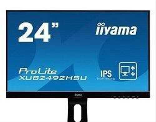 Новый Монитор iiyama 23.8" xub2492hsu-B1 черный IP