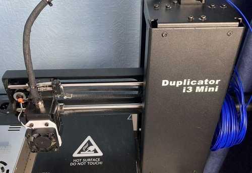 Wanhao duplicator i3 mini