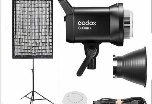 Godox SL60iid + софтбокс 60х90 + стойка