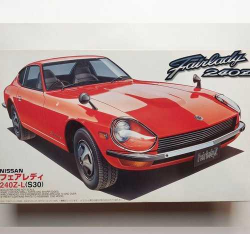 Сборная модель 1/24 Fujimi Fairlady 240Z-L