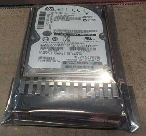 EH0146farwd Жесткий диск HP 146GB 2.5" SAS 6Gb/s