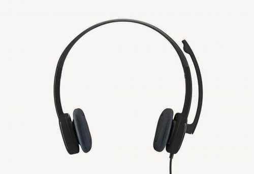 Наушники проводные logitech Headset H151 Black