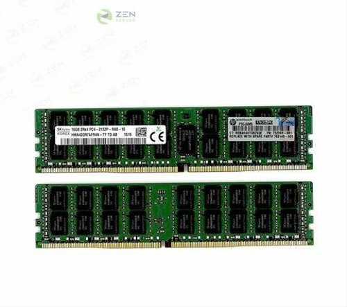 HP SK Hynix DDR4 ECC REG 16Gb 2Rx4 pc4-2133P-RA0-1
