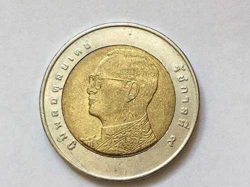 Монета 10 бат 2017 Таиланд