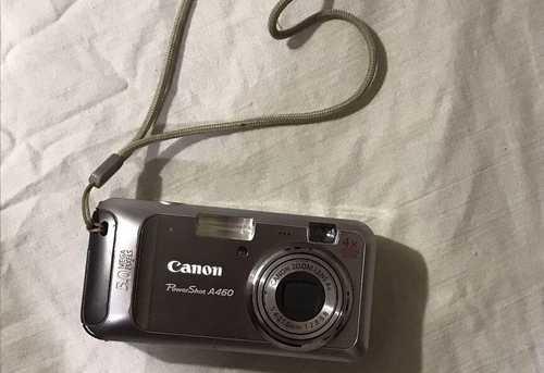 Canon powershot a460 + кейс+кабель+карта памяти
