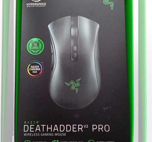 Игровая мышь Razer DeathAdder V2 Pro Black