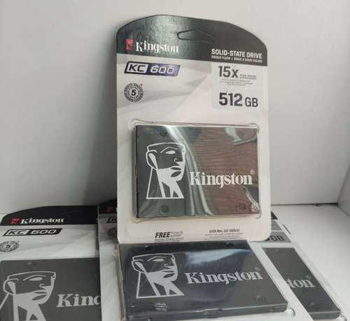 SSD диск Kingston KC600 512 Gb