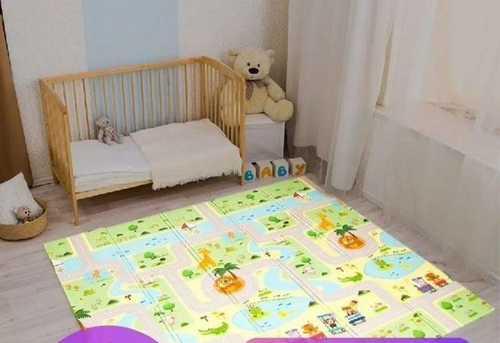 Складной детский коврик 180 200