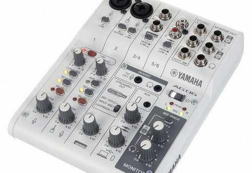 Yamaha AG06 MK2 WH новый