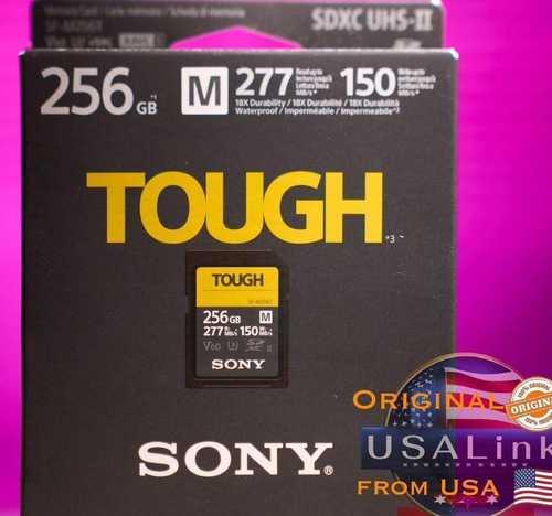 Sony 256GB SF-M Tough v60 UHS-II sdxc USA