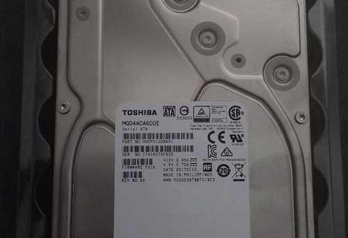 Жесткий диск Toshiba 6 Тб MG04ACA600E