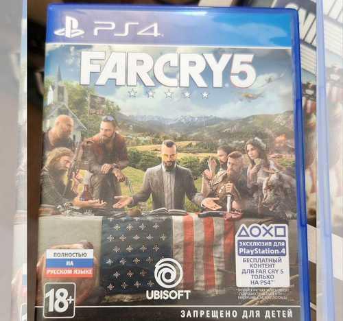 Far cry 5 ps4 диск