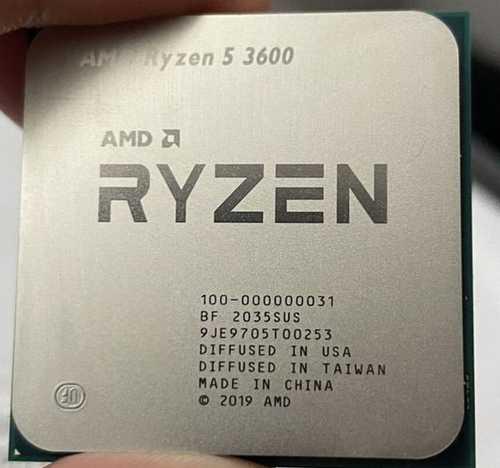 Процессор amd ryzen 5 3600