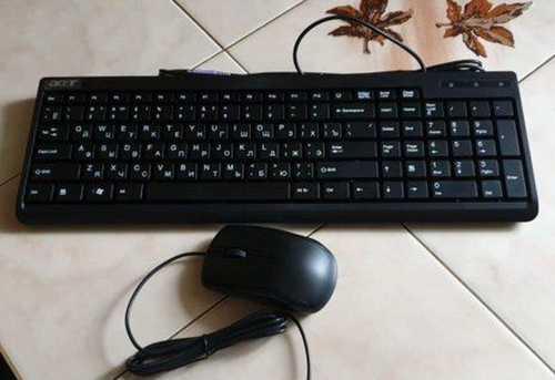 Клавиатура и мышь Genius и Acer