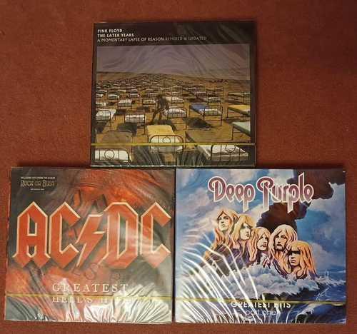 Pink Floyd, AC/DC, Deep Purple на cd