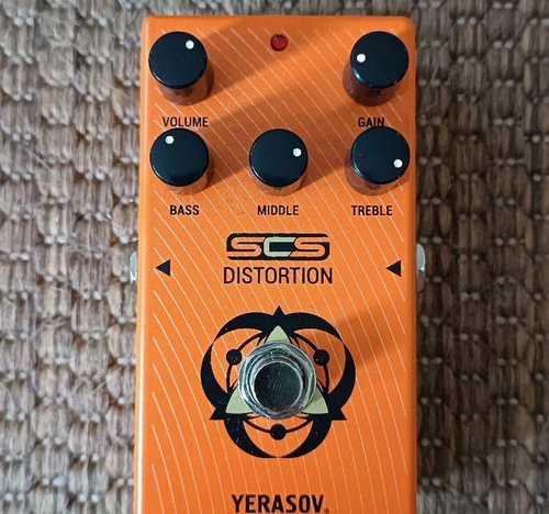 Yerasov BC-10 Distortion. Педаль гитарный эффектов