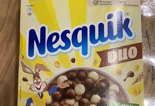 Nesquik duo готовый завтрак запечатанный