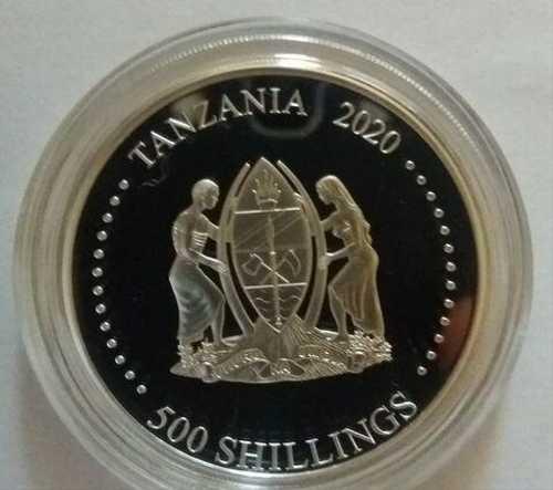 Танзания 500 шиллингов 2020 Белые ночи