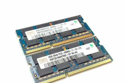 DDR3 4Gb so-dimm 1066MHz для ноутбуков. Гарантия