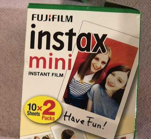 Fujifilm mini пленка/картридж фото